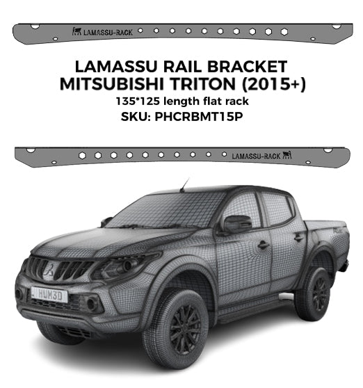 Buy RACK | Mitsubishi Triton Roof Rack (2015+) Online | LAMASSU RACK ...