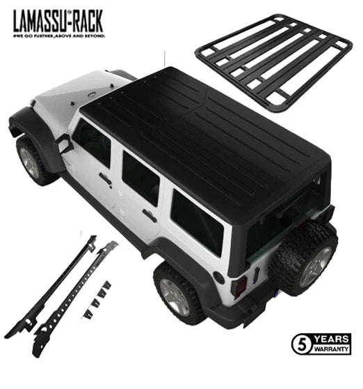 Buy Jeep Jk 4 Door flat roof rack Online | LAMASSU RACK – Lamassu-Rack