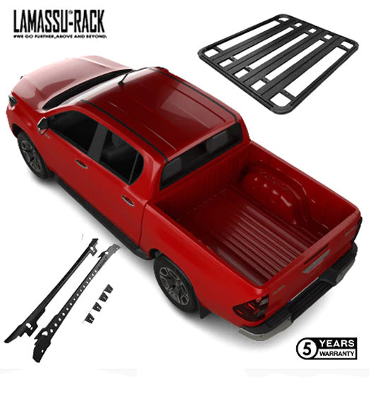 Buy Toyota Revo & Rocoo N80 2015 2022 Aluminium Flat Roof Rack Online ...