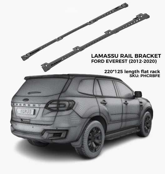 Buy Flat Ford Everest Roof Rack (2012 - 2020) Online | LAMASSU RACK ...