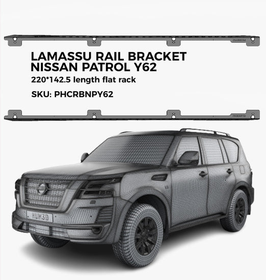 Buy Nissan Patrol Y62 Roof Rack Online | LAMASSU RACK – Lamassu-Rack